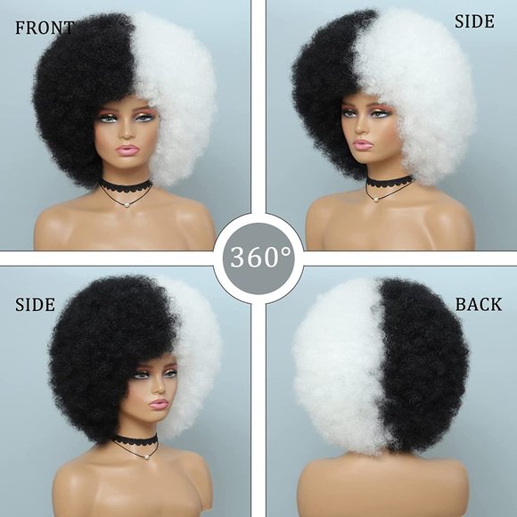 Hair | Afro Kinky Curly Split Dye Wig | Poshmark